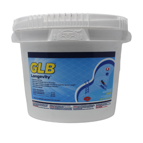 GLB Longevity Cal Hypo Chlorine Tabs | CYA Free for Floaters or Skimme ...