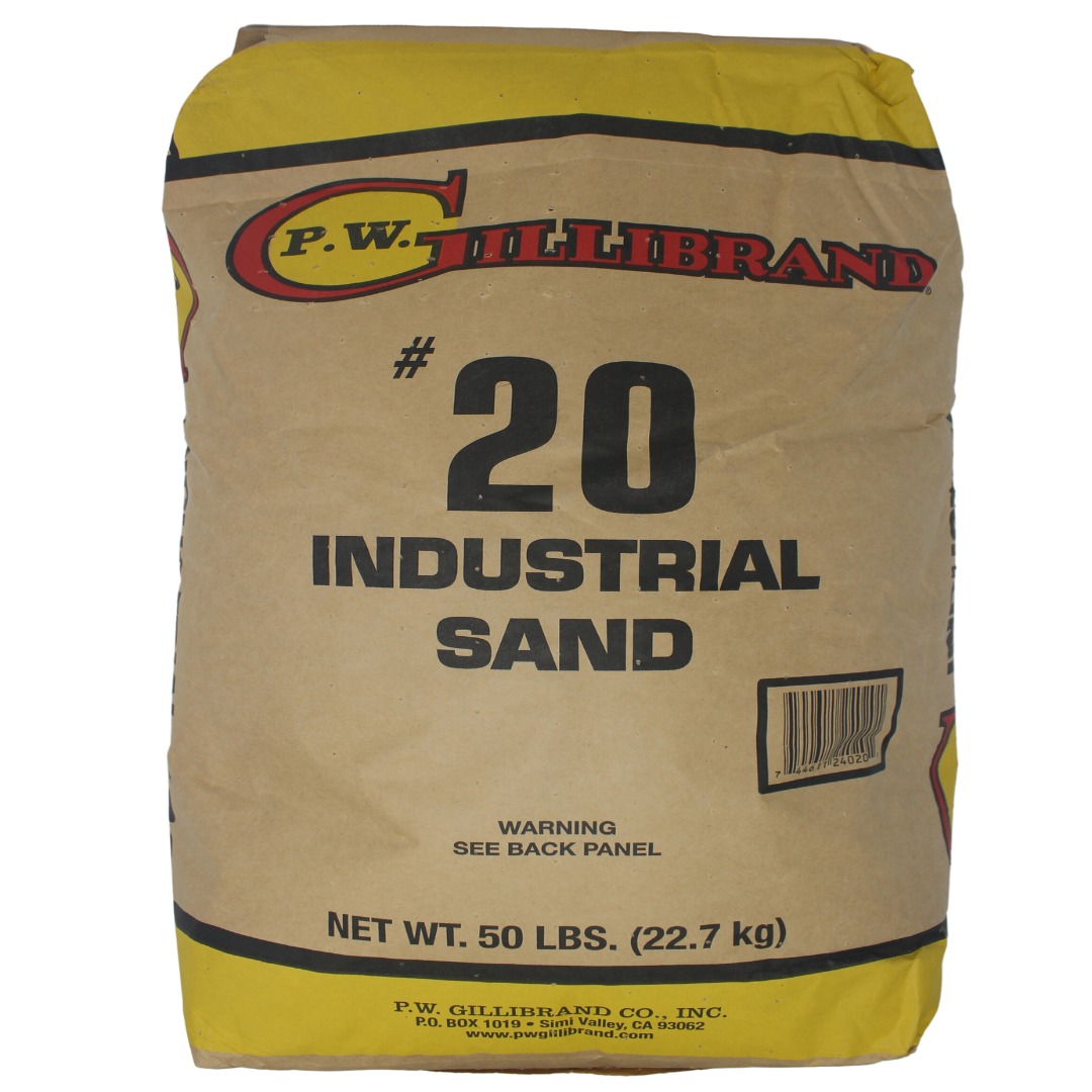 P.W. Gillibrand #20 Industrial Sand | QKC-37-2009 50lb – Shasta Pool Supply