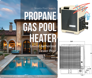 Pentair 460731 MasterTemp 200 | 200,000 BTU Propane Pool Heater ...