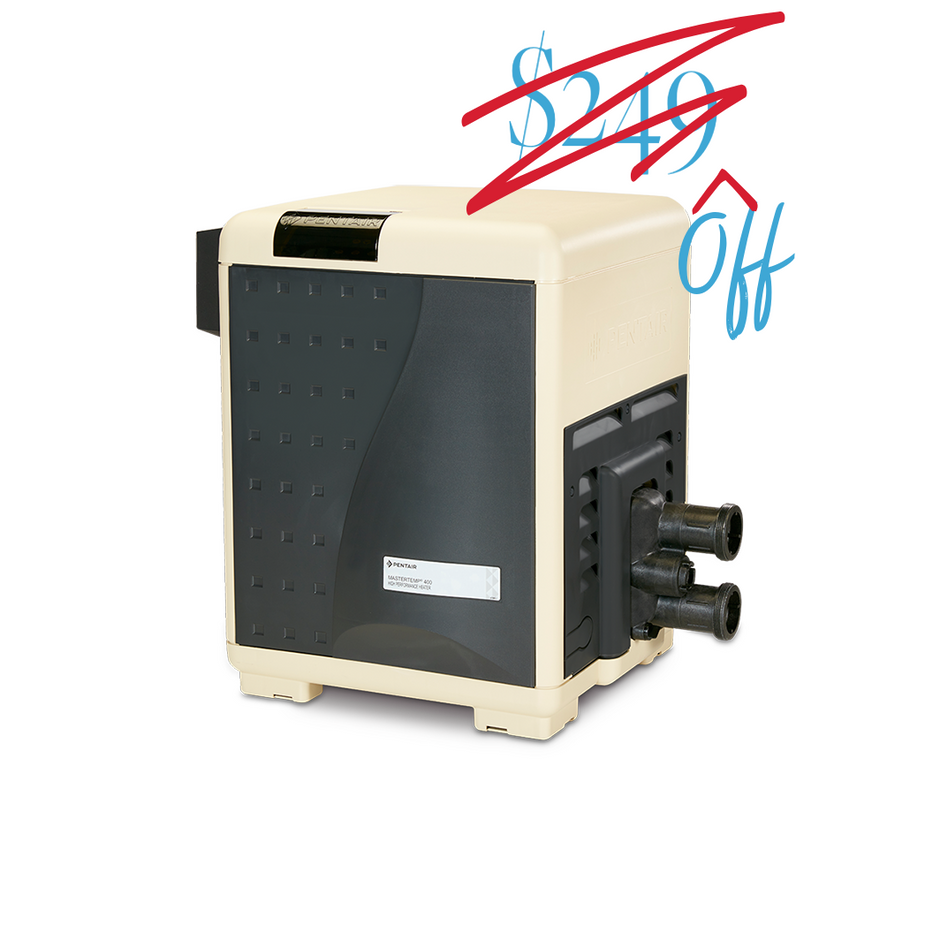 Pentair Pool Heater | Heat Pumps and Gas 250K & 400K BTU – Shasta Pool ...