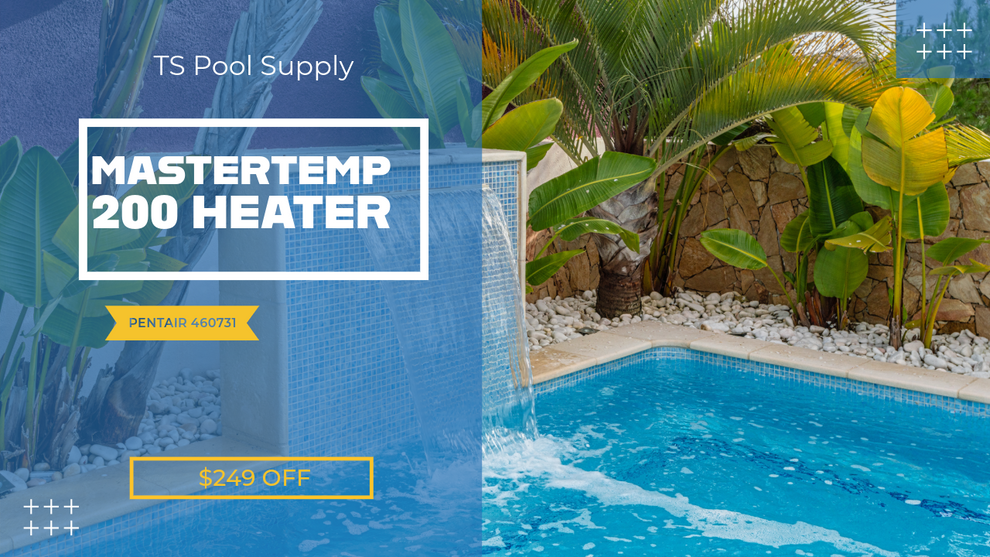 Pentair 460731 MasterTemp 200 | 200,000 BTU Propane Pool Heater ...