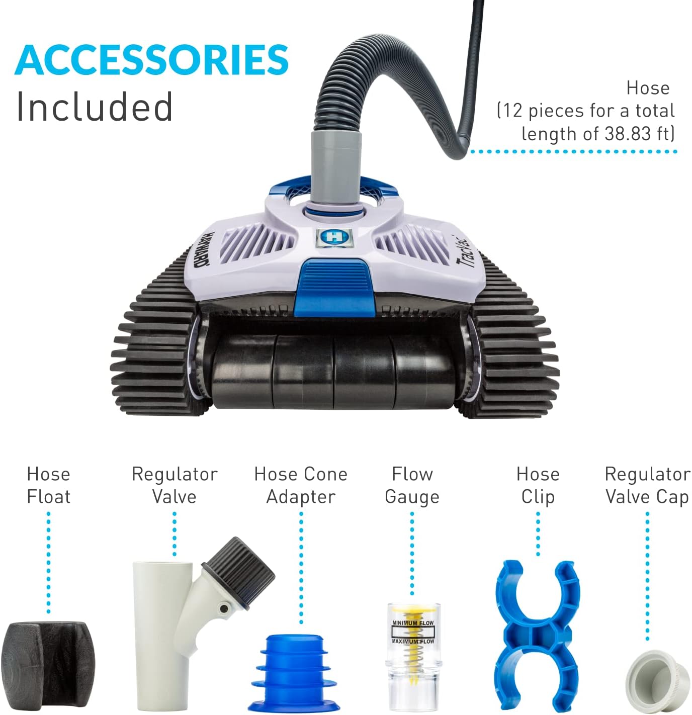 Hayward Tracvac W3HSCTRACCU | Pool Vacuum Cleaner – Shasta Pool Supply