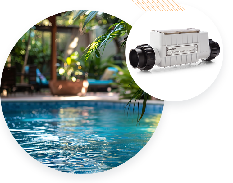 IC60 IntelliChlor Salt Chlorine Generator Cells | Pentair 521105 ...