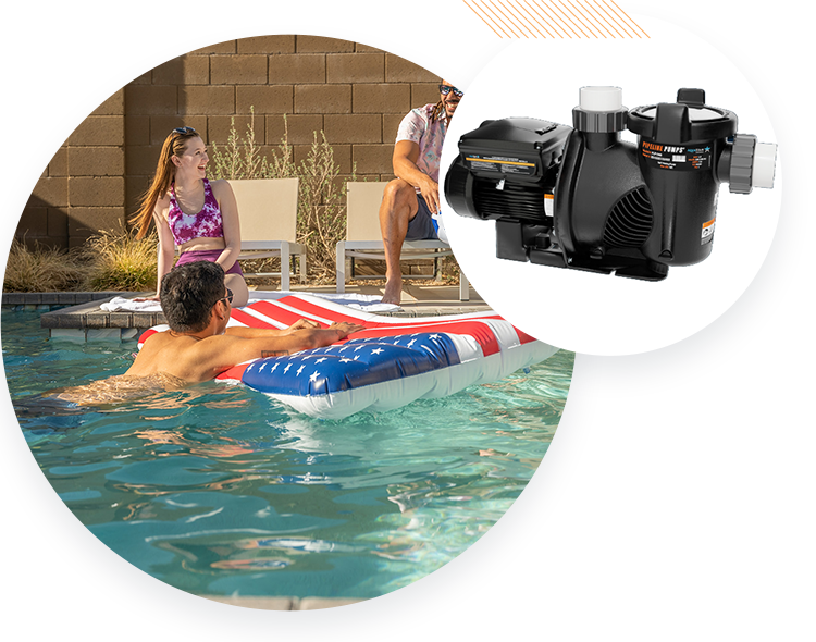 Pipeline Pool Pump 3HP PLP300S | Aquastar Variable Speed Smart Model ...