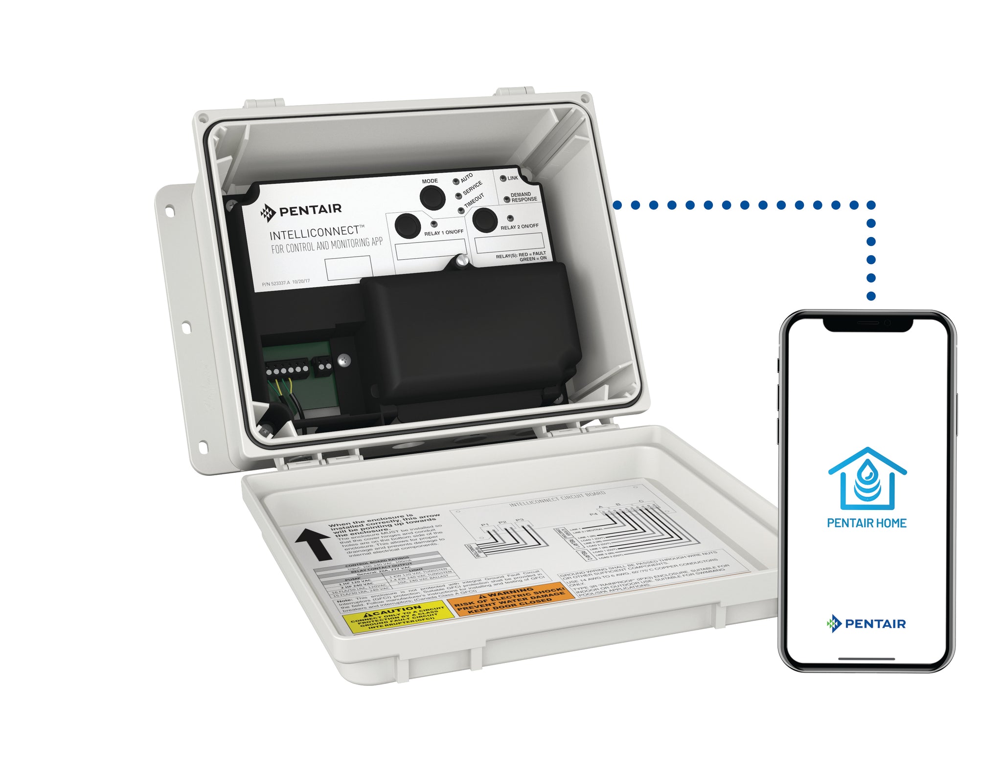 Pentair IntelliConnect Pool Control System | WiFi Automation 523317 ...